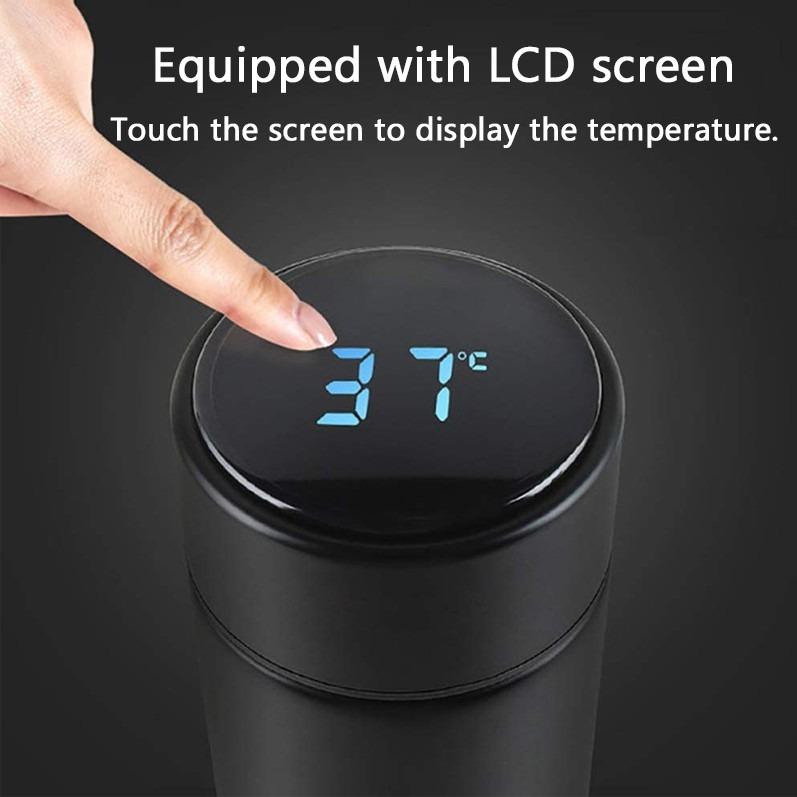 VADSO-Smart LED Temperature Display Premium Thermal Flask 304 Stainless ...