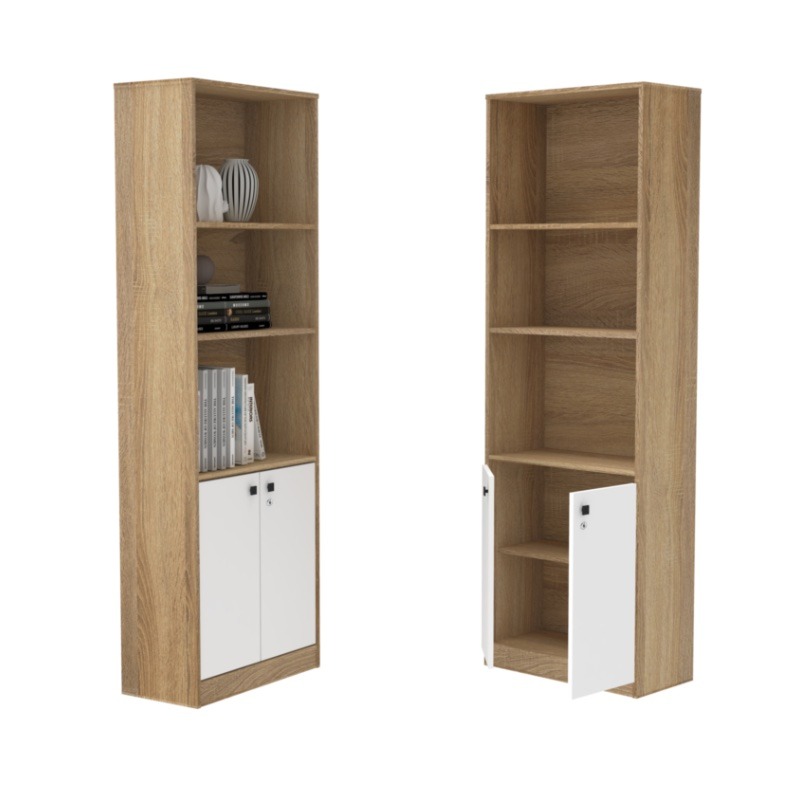 VHIVE Oxford 60cm Bookcase with Lock, Furniture & Home Living ...