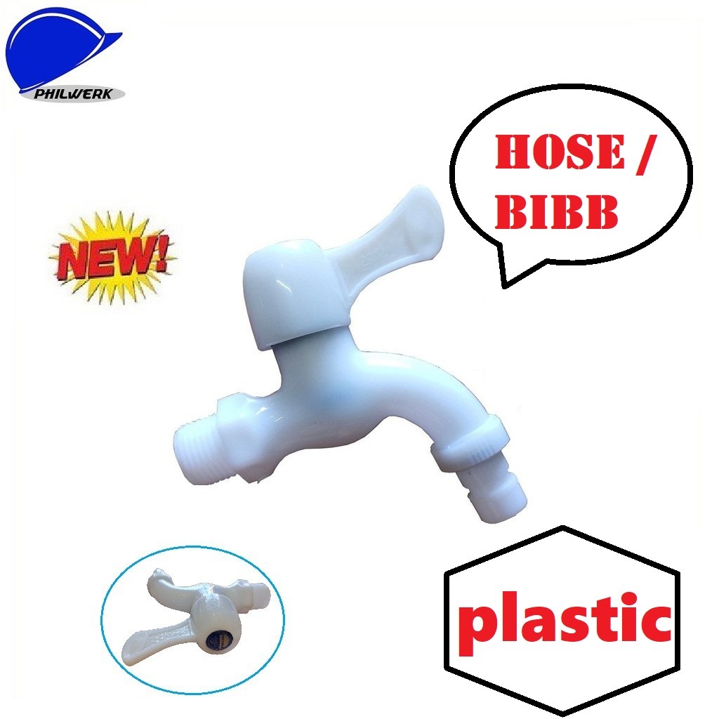 V-Horse PVC Faucet (White) Hose / Bibb, Commercial & Industrial ...