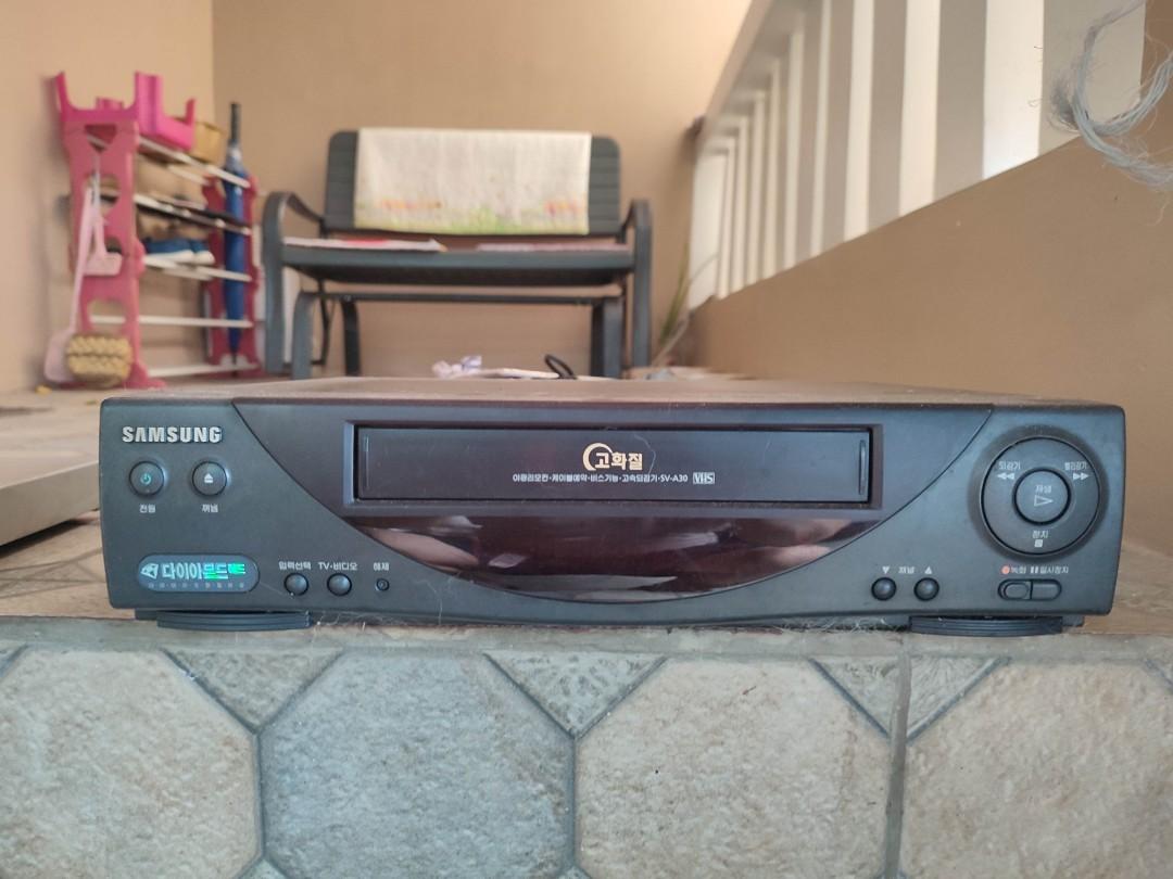 VHS player, TV & Home Appliances, TV & Entertainment, Blu-Ray & Media ...