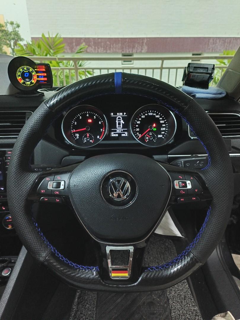 Volkswagen Golf MK 7 Steering wheel wrap, Car Accessories, Accessories ...