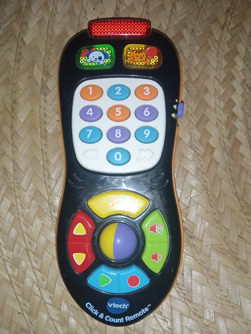 Vtech Click and Count Remote, Babies & Kids, Infant Playtime on Carousell