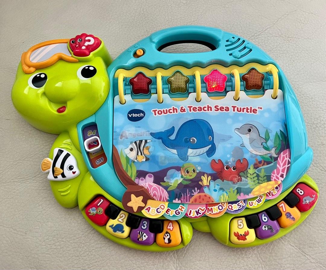 Vtech Touch & Teach Sea Turtle, Babies & Kids, Infant Playtime on Carousell