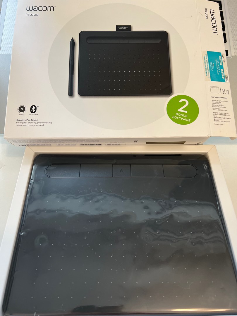 Wacom Intuos S (CTL-4100WL) 電繪板, 電腦＆科技, 電腦周邊及配件, 電腦周邊產品 - Carousell