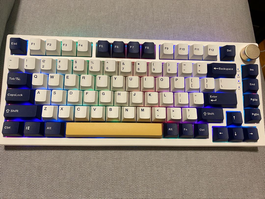 Warning: Super Thocky Keyboard 75% Wireless Keyboard, Computers & Tech ...