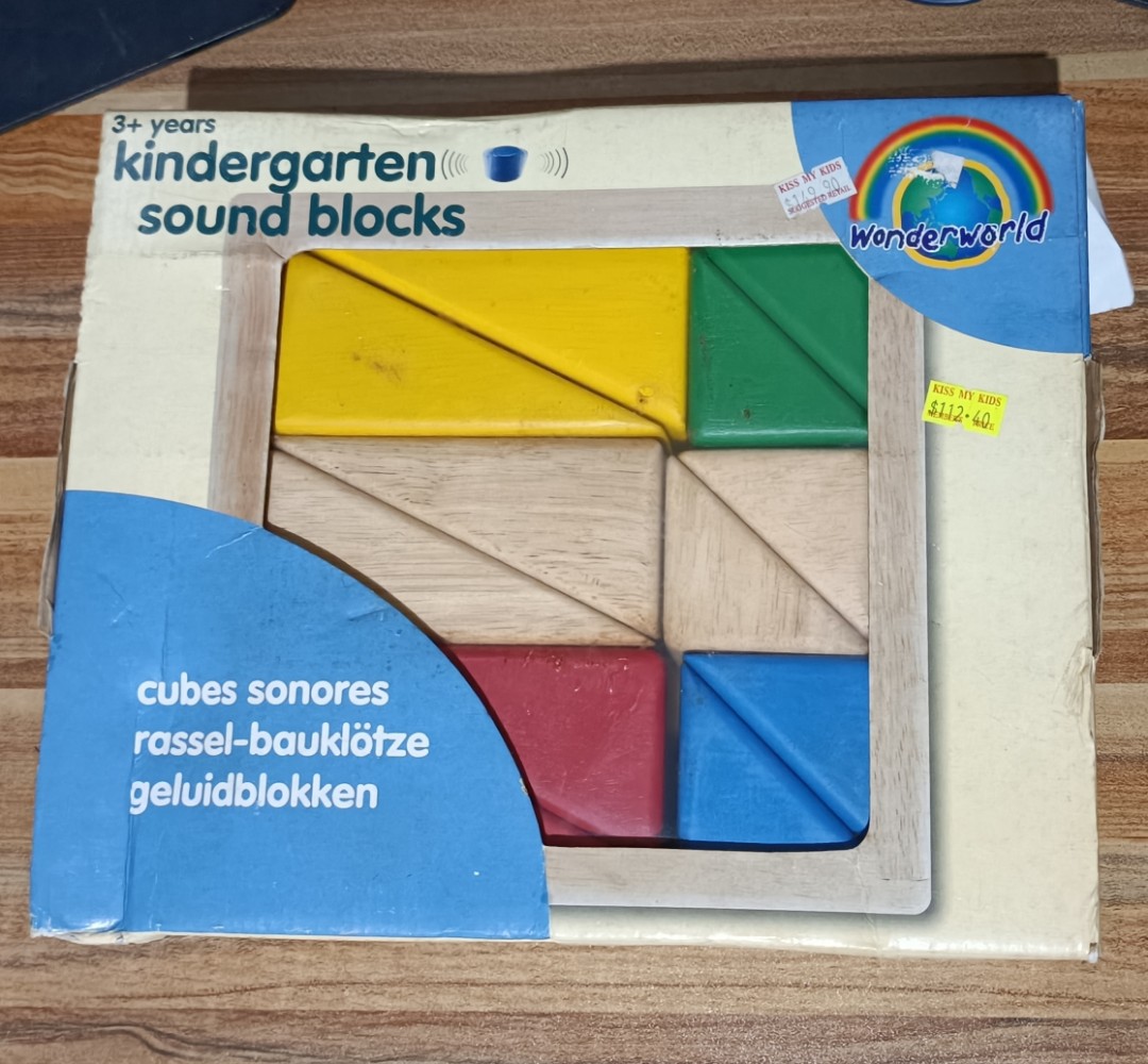 Wonderworld Kindergarten sound blocks, Hobbies & Toys, Toys & Games on ...