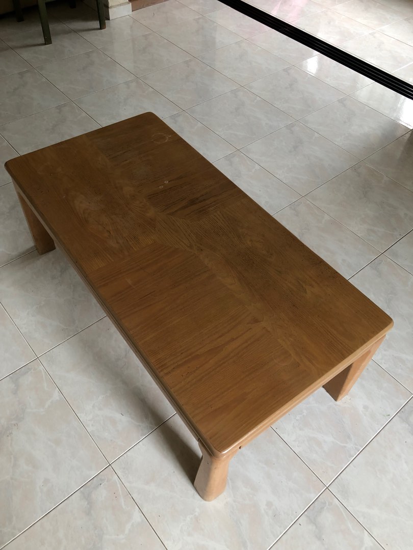 Wooden Coffee Table, Furniture & Home Living, Furniture, Tables & Sets ...