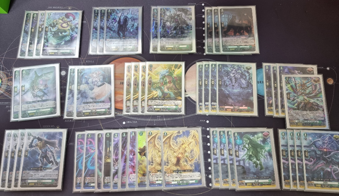 WTS Cardfight Vanguard Overdress Stoicheia Zorga Deck, Hobbies & Toys ...