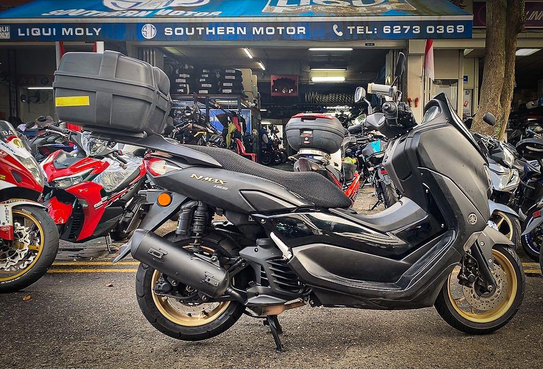 Yamaha Nmax 155 V2 COE December 2030, Motorcycles, Motorcycles for Sale ...