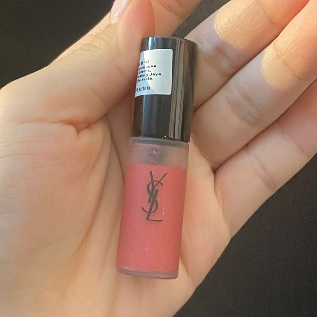 YSL Lipstick mini 216, Beauty & Personal Care, Face, Makeup on Carousell
