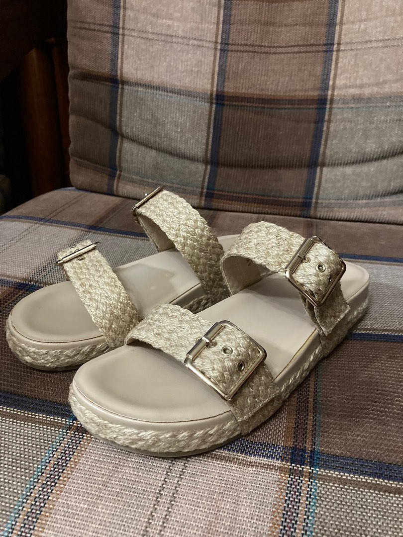 Yumi Two Strap Sandals, Women's Fashion, Footwear, Flats & Sandals on ...