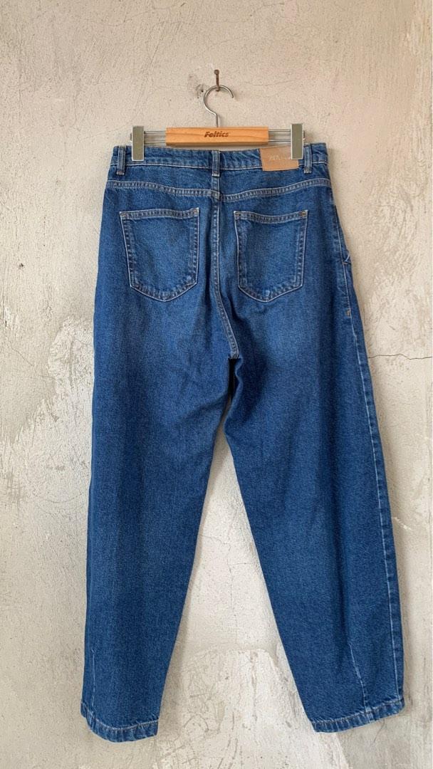 Zara 1975 slouchy jeans, Women's Fashion, Bottoms, Jeans on Carousell