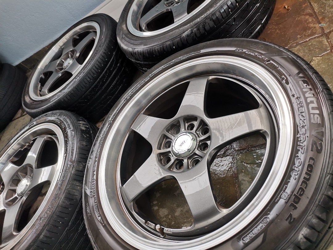 17 rim +tayar, Auto Accessories on Carousell