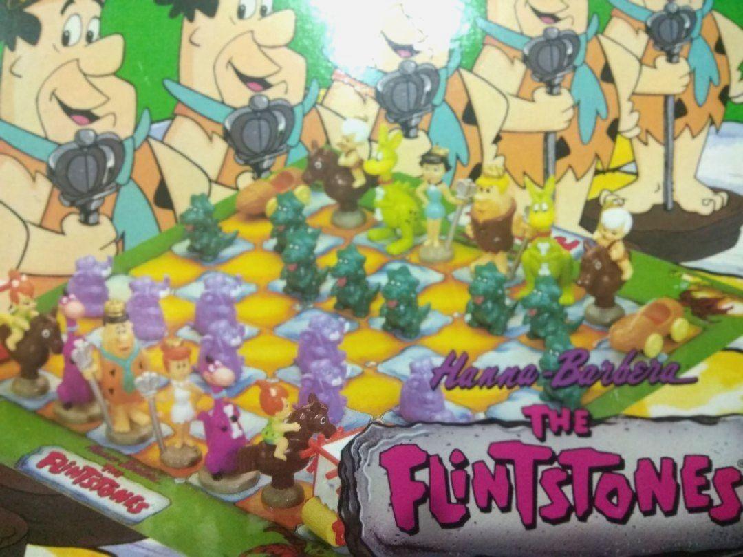 ️ 1993 THE FLINTSTONES 3-D CHESS, Hobbies & Toys, Toys & Games on Carousell