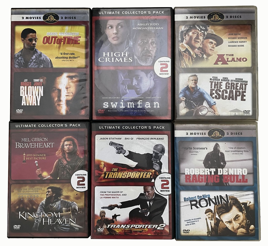 2 Movies, 2 Discs (DVD), Hobbies & Toys, Music & Media, CDs & DVDs on ...