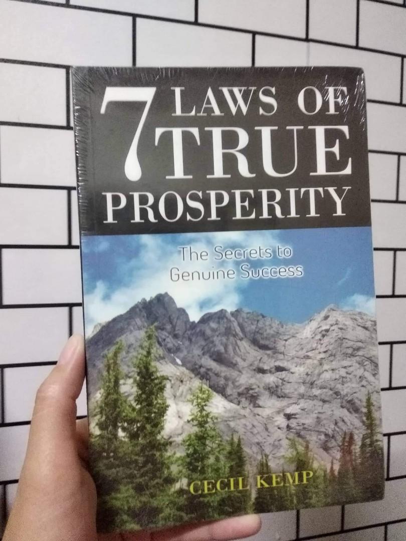 7 laws of true prosperity, Hobbies & Toys, Books & Magazines, Fiction ...