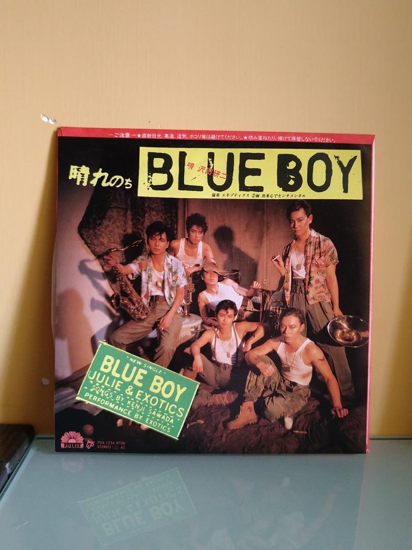 沢田研二 Kenji Sawada ~ 晴れのちBLUE BOY Vinyl 7" Single 45 RPM Japan 黑膠唱片 細碟 ...