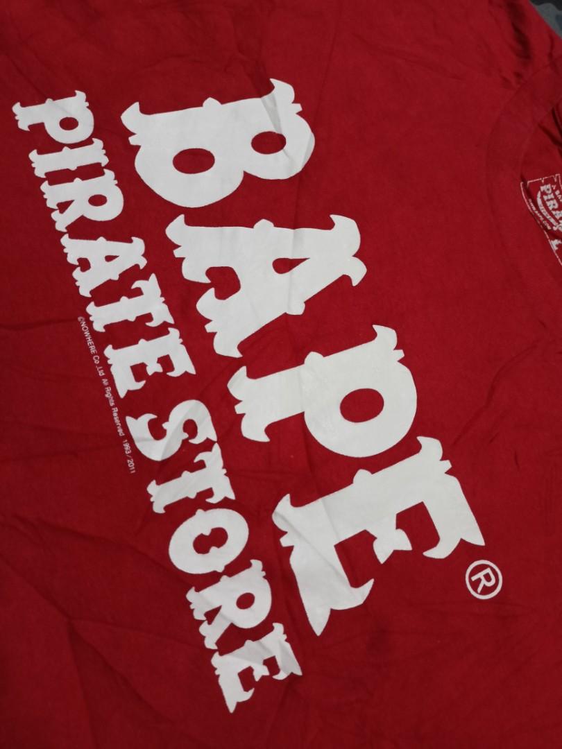 A bathing ape , bape pirate store, Men's Fashion, Activewear on Carousell