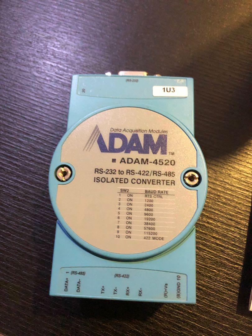 ADAM 4520 轉換器 RS-232 轉 RS-422/485, 電視及其他電器 , 轉換器及插頭在旋轉拍賣