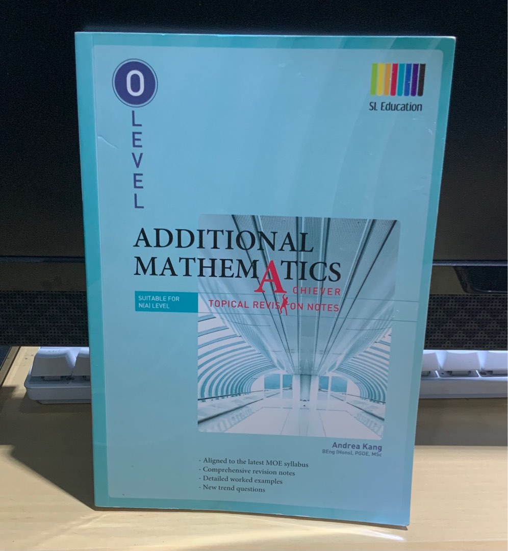 Additional Mathematics Achiever Topical Notes, Hobbies & Toys, Books ...