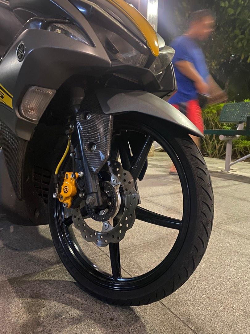 Aerox rim, Motorcycles, Motorcycle Accessories on Carousell
