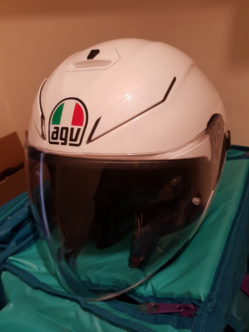 AGV K5 Jet helmet (L size), Motorcycles, Motorcycle Accessories on ...