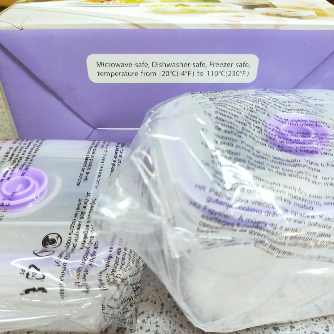 Air Tight Vacuum Seal Purple Dolphin Tupperware, TV & Home Appliances ...
