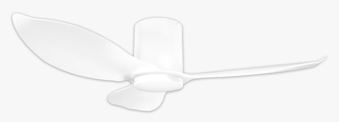 Alaska Hyson 46" / 52" Hugger Low Ceiling DC Ceiling Fan 20W LED Light ...