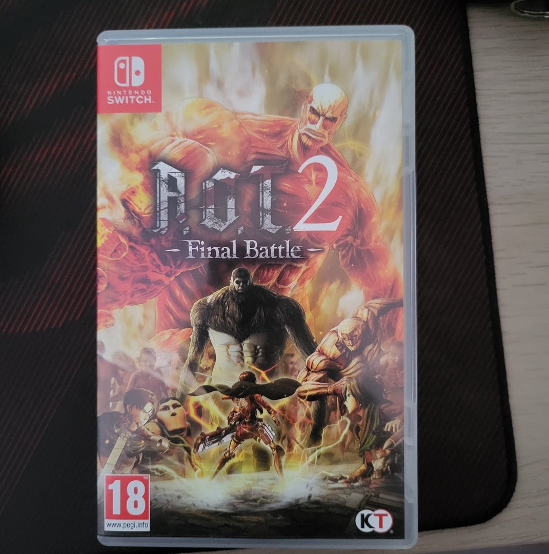 Attack on Titans 2: Final Battle, Video Gaming, Video Games, Nintendo ...
