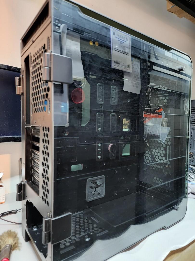 ATX Computer Casing with glass panels, Computers & Tech, Parts ...
