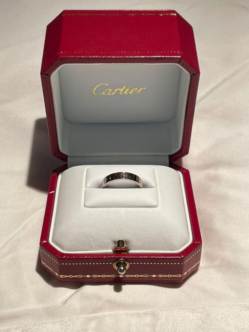 Authentic Cartier Love Ring, Luxury, Accessories on Carousell