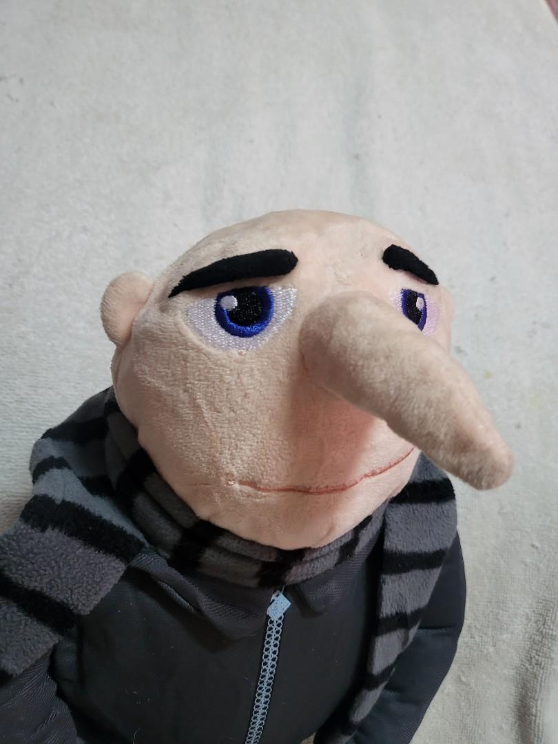 Authentic Rare Universal Studios Despicable Me Minion Gru Beanie Plush ...