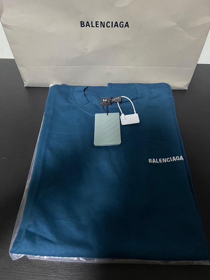 Balen Rear Logo Emboidery, Men's Fashion, Tops & Sets, Tshirts & Polo ...