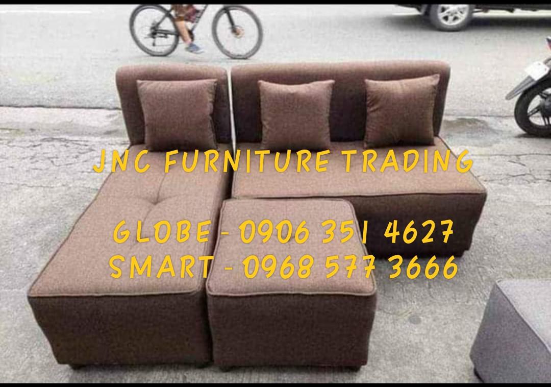 beds double deck L - SHAPE SOFA SET stock 0551, Furniture & Home Living ...