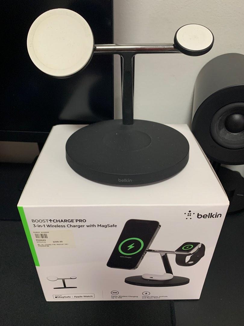 Belkin 3 in 1 MagSafe charger, Mobile Phones & Gadgets, Mobile & Gadget ...