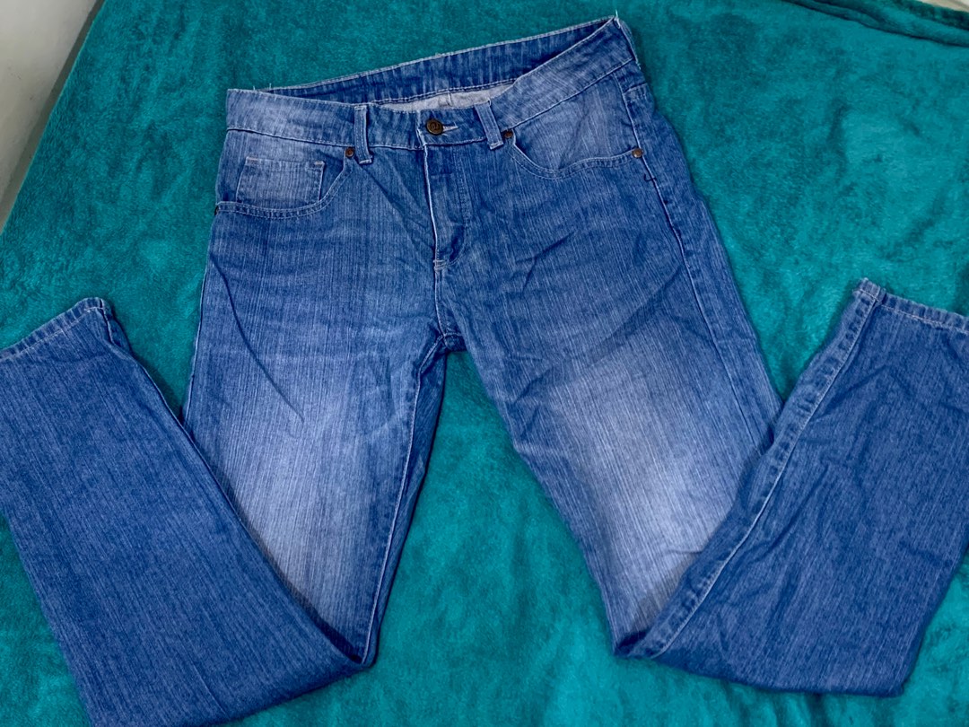 Bench Denim Pants (Straight Leg Fit), Men's Fashion, Bottoms, Jeans on ...