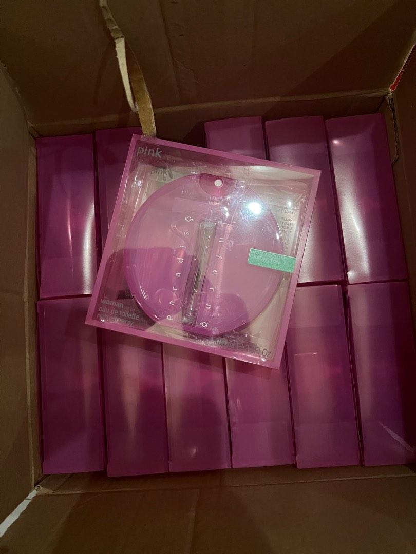 Benetton Paradiso Pink Inferno 100ml edt, Beauty & Personal Care ...