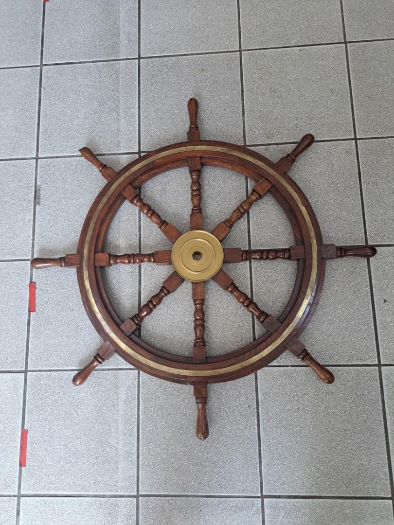 Big vintage wooden Sterling wheel, Hobbies & Toys, Memorabilia ...