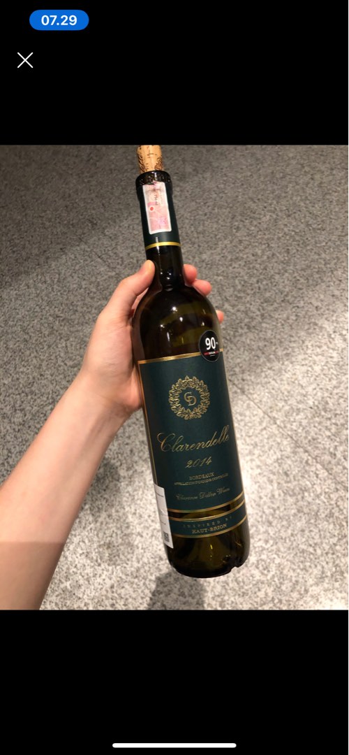 botol wine bekas kosong bagus, Makanan & Minuman, Kue-kue di Carousell