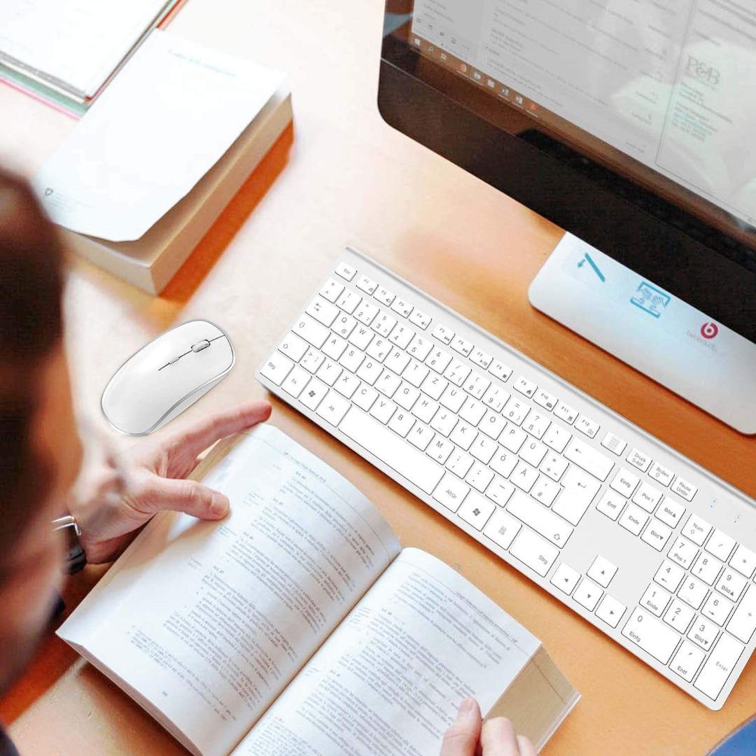 Box Dmg J Joyaccess Keyboard Mouse Set Wireless 2 4g Ultraslim Rechargeable Wireless Keyboard