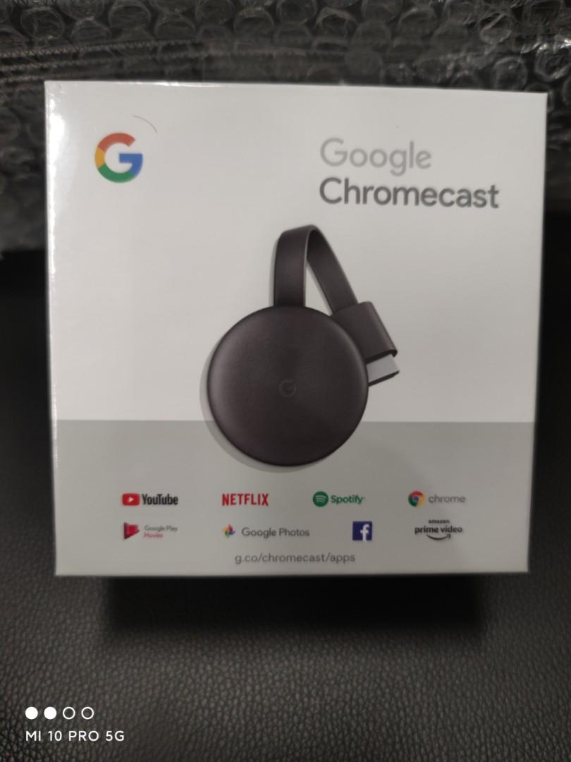 Brand new google chrome cast Gen 3 Sealed, TV & Home Appliances, TV ...