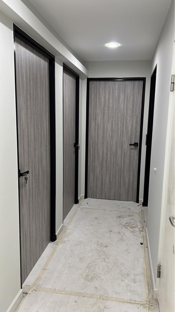 Brand new HDB a bedroom door , main door , fire rated door , condo door ...