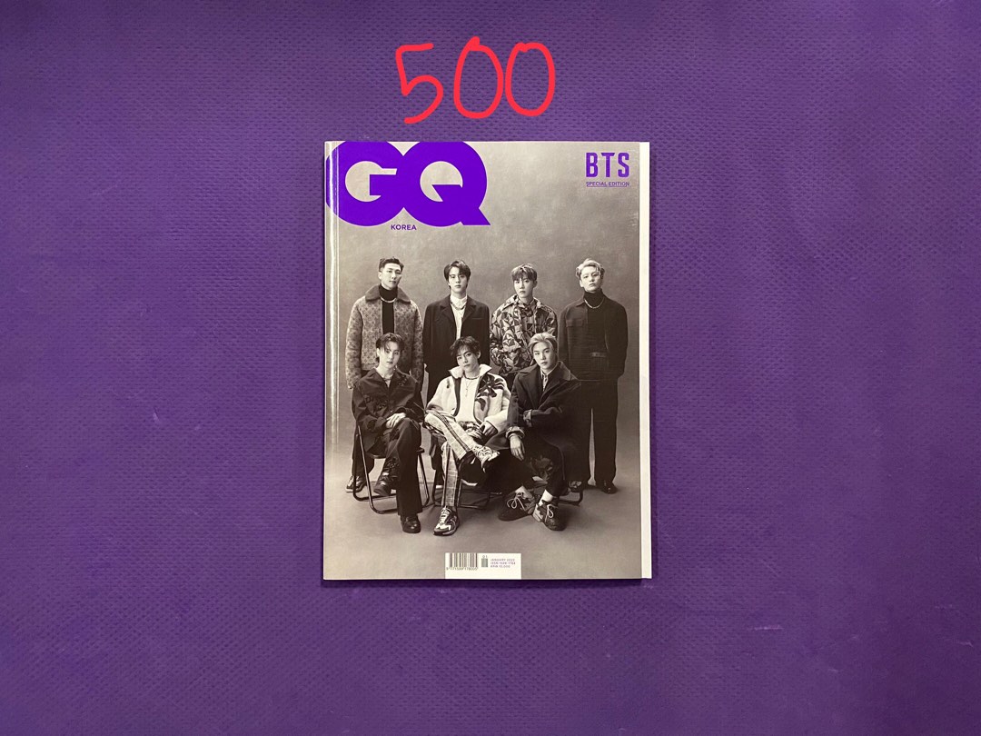 BTS GQ & Vogue Magazine (Group, Jungkook, Suga Yoongi, V Taehyung), Hobbies & Toys, Memorabilia ...