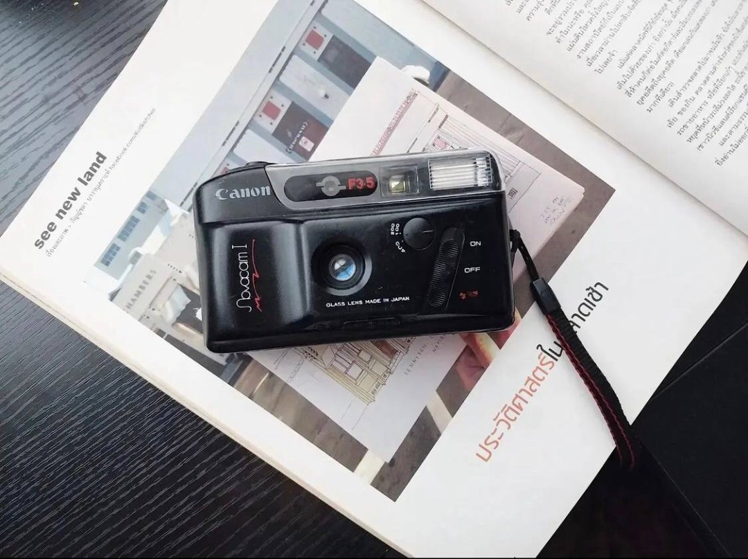 Canon Novacam I Film Camera, Photography, Cameras on Carousell