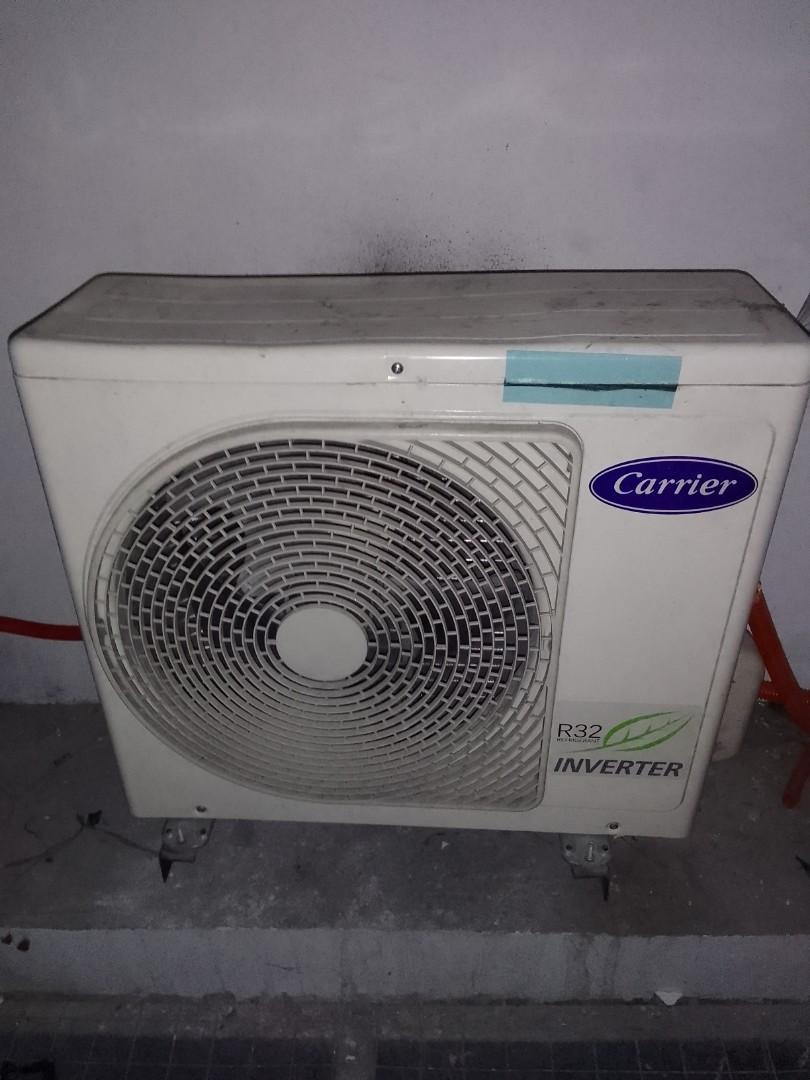 Carrier 1hp Split type Inverter free hose (mahaba), TV & Home ...