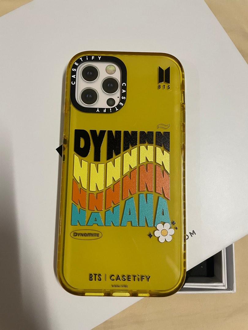 Casetify bts Dynamite case 12pro Sheer yellow, Mobile Phones & Gadgets ...
