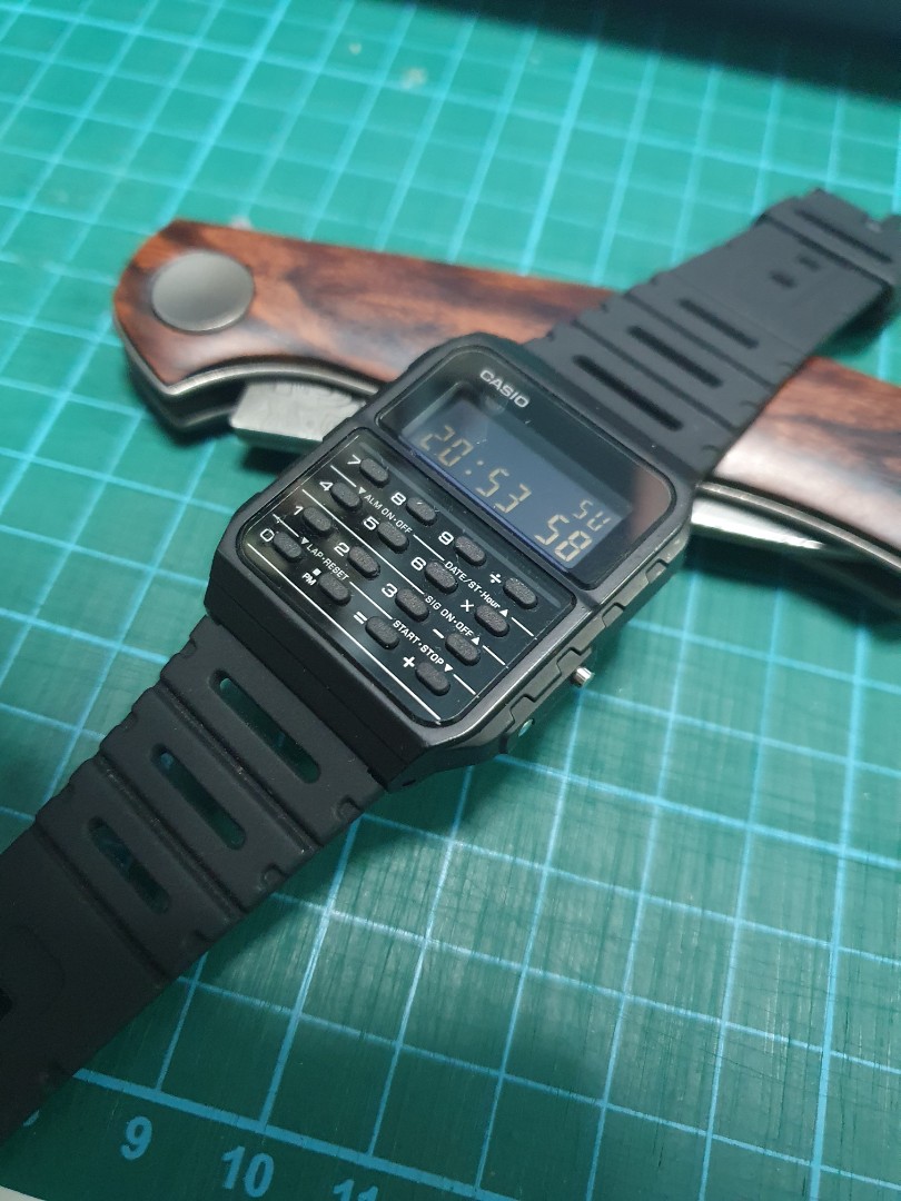 Casio calculator watch, Men's Fashion, Watches & Accessories, Watches ...