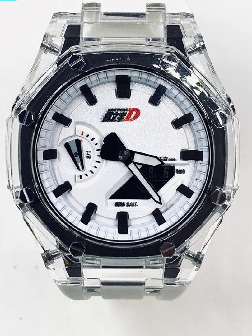 Casio Watch gshock custom ga2100 ga2110 initial d Jdm ae86 edition, Men ...