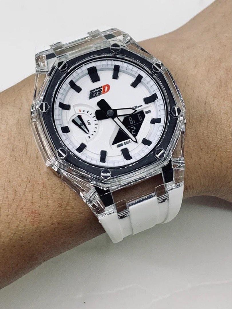 Casio Watch gshock custom ga2100 ga2110 initial d Jdm ae86 edition, Men ...