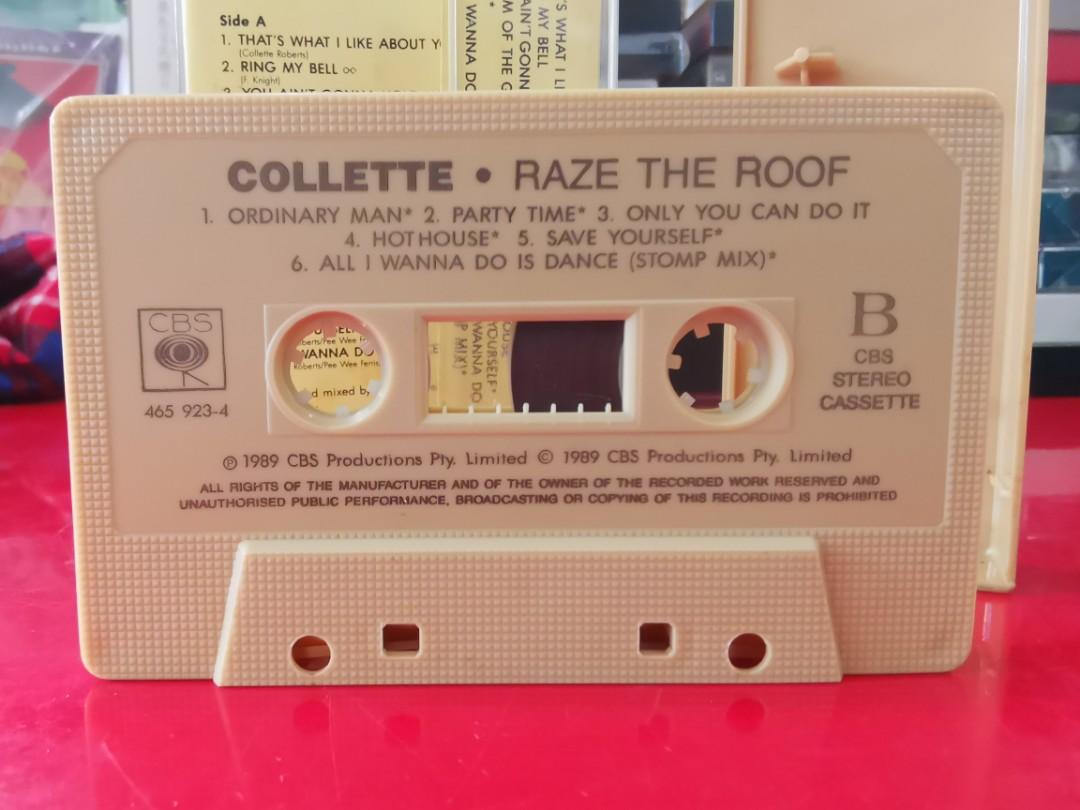 (Cassette) Collette Raze The Roof, Hobbies & Toys, Music & Media, CDs ...